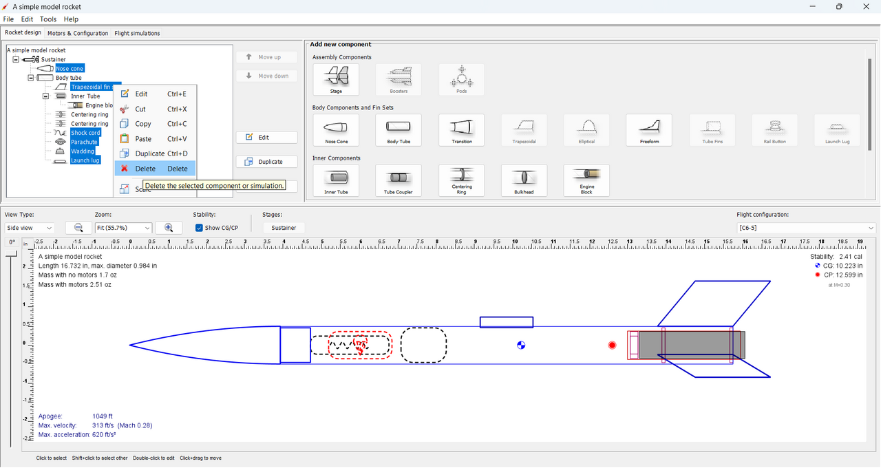 Tips - OpenRocket wiki