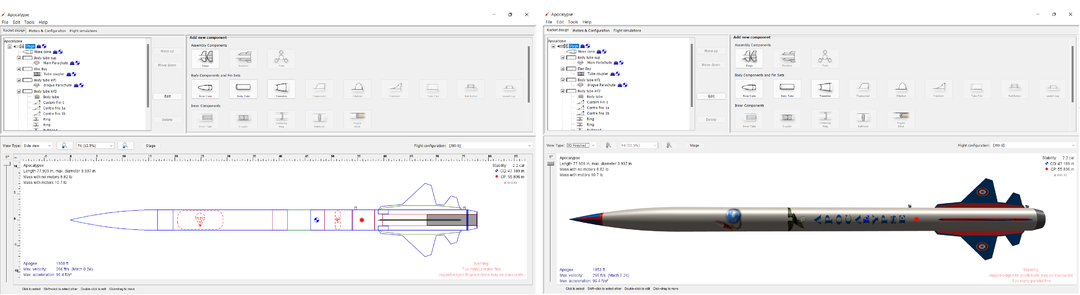 Fin Sets Basics - OpenRocket wiki