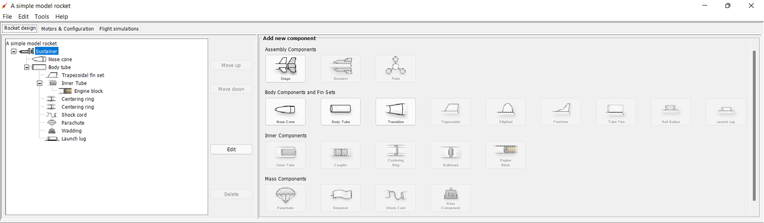 Getting Started - OpenRocket wiki