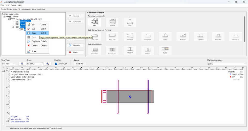 Tips - OpenRocket wiki