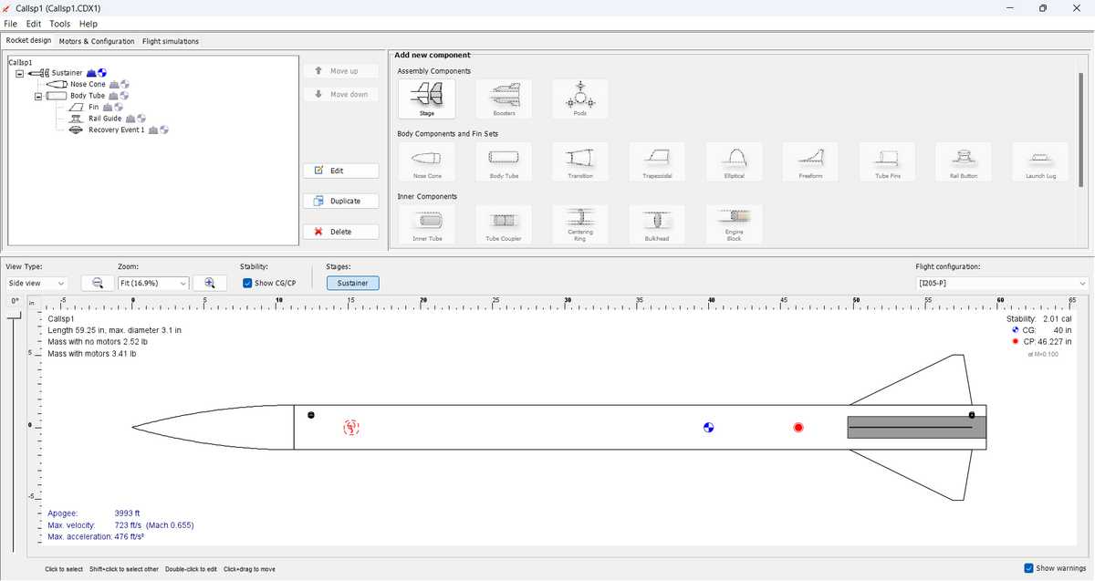 Importing and Exporting to Other Applications - OpenRocket wiki