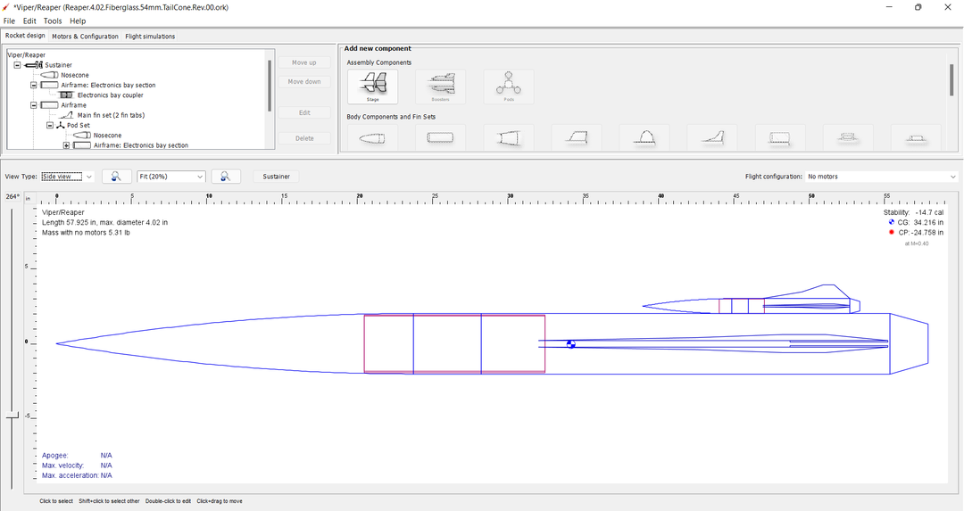 Assembly Components Basics - OpenRocket wiki